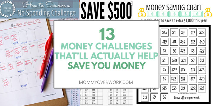 13 Fun Money Challenges to BOOST YOUR SAVINGS