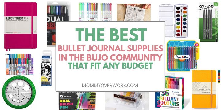 Best Bullet Journal Supplies & Starter Kit for ANY Budget