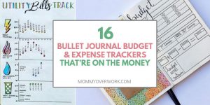 16 Bullet Journal Budget & Expense Trackers that're ON THE MONEY