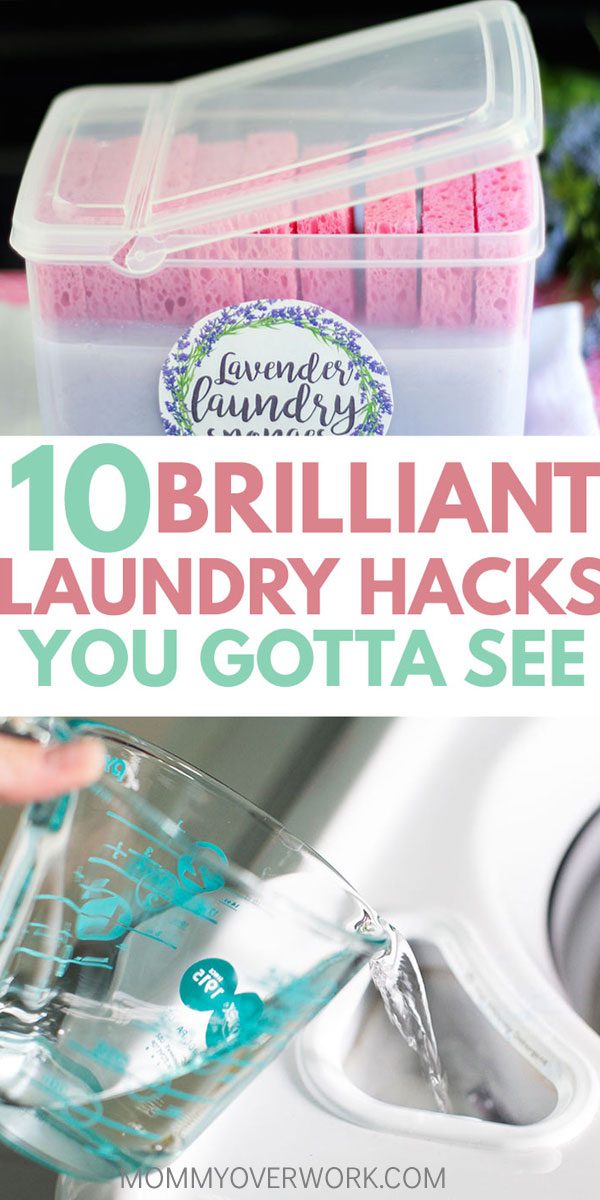 10 Laundry Hacks for Clothes SO FRESH & SO CLEAN