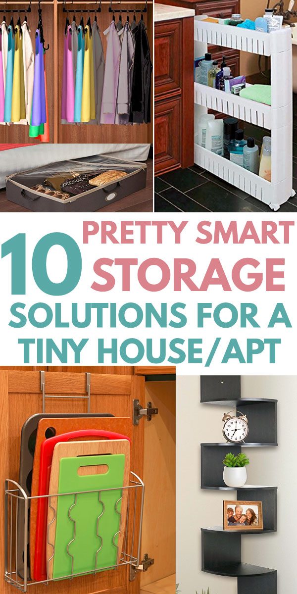 10 READY-MADE Storage Ideas for Small Spaces