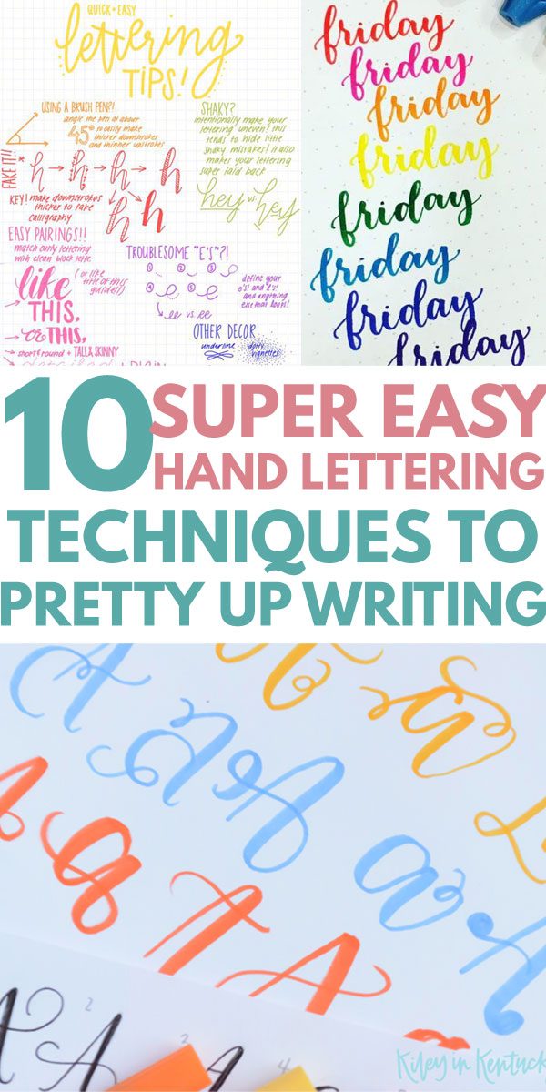 10 “WRITE”-ful Tips to Improve Handwriting & Lettering