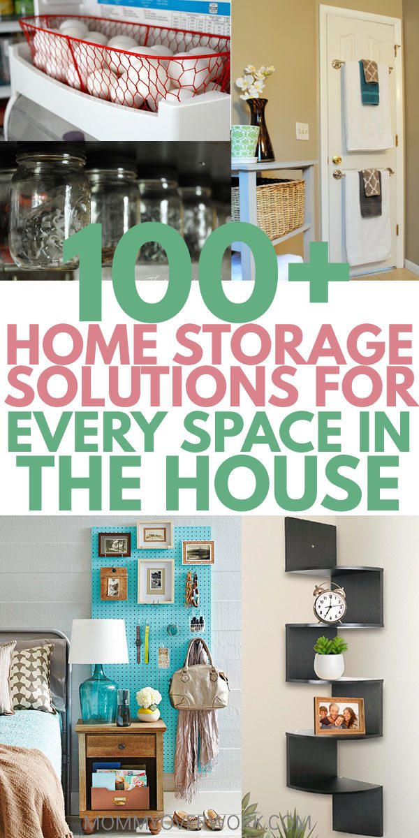 Home Organization: 100+ Storage Solutions for a CLUTTER-FREE HOME