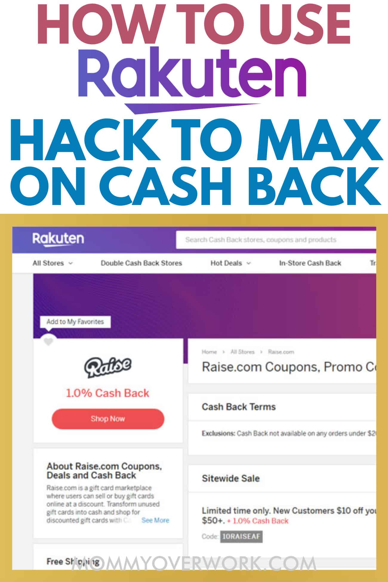 How to Use Rakuten (Ebates): Cashback NINJA HACK [100% LEGIT!]